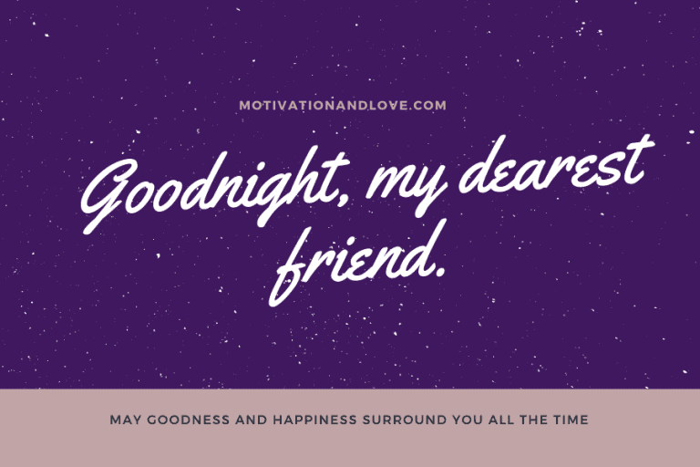 Good Night Messages – Motivation and Love