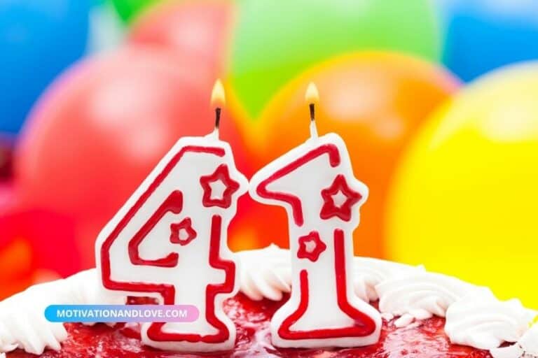 Happy 41st Birthday to Me Wishes and Quotes - Motivation and Love