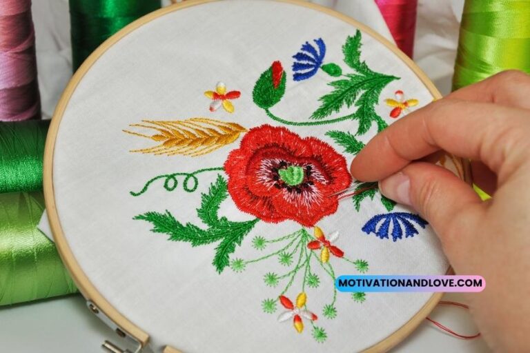 Hand Embroidery Quotes and Sayings - Motivation and Love