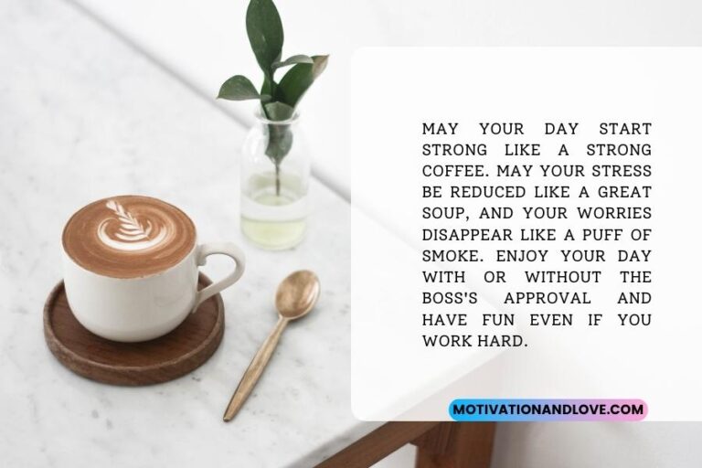May Your Coffee Be Strong Quotes - Motivation and Love