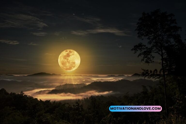 Inspirational Full Moon Quotes and Sayings - Motivation and Love