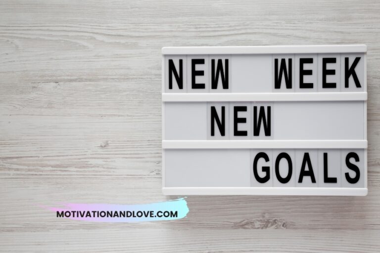 New Week New Challenges Quotes - Motivation and Love