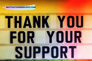 Thank You Fans for Your Support Quotes - Motivation and Love